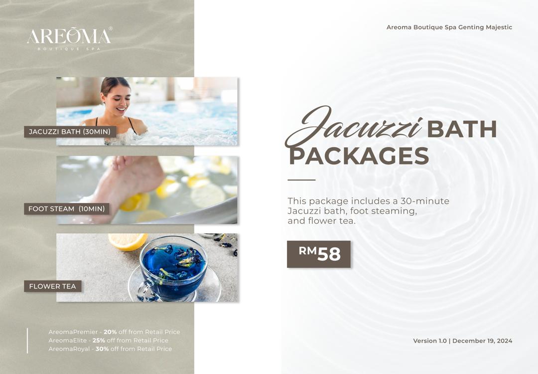 Jacuzzi Bath Packages | Wellness | Signata Genting Highlands