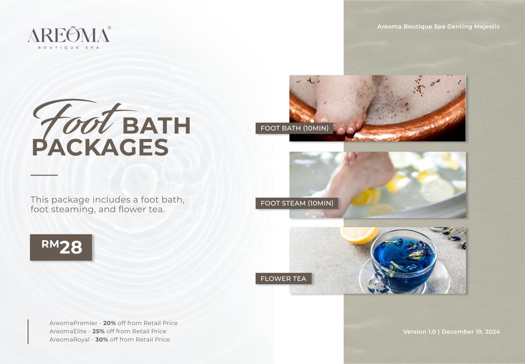 Foot Bath Packages | Wellness | Signata Genting Highlands