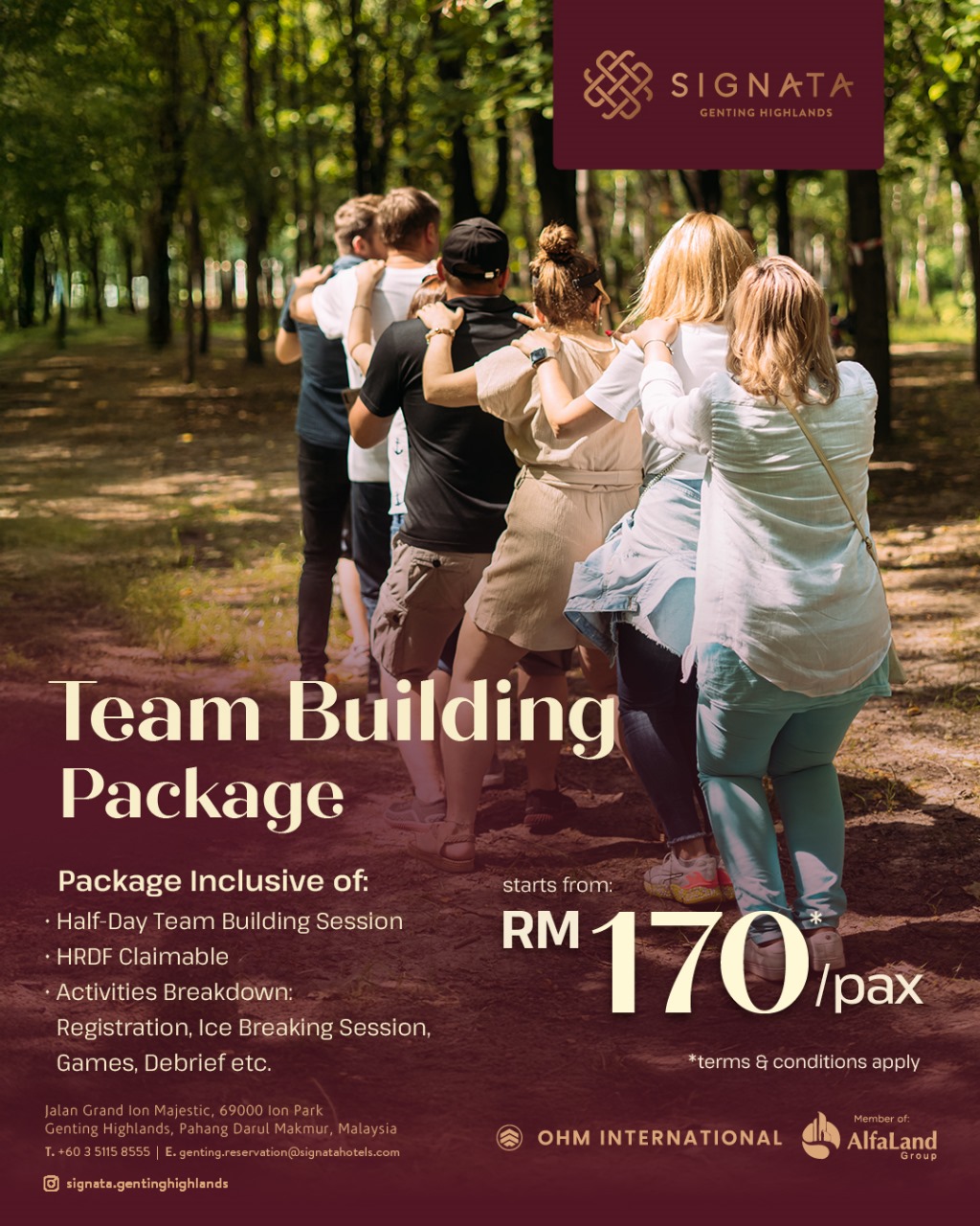 Exclusive Offers | TEAM BUILDING PACKAGE
